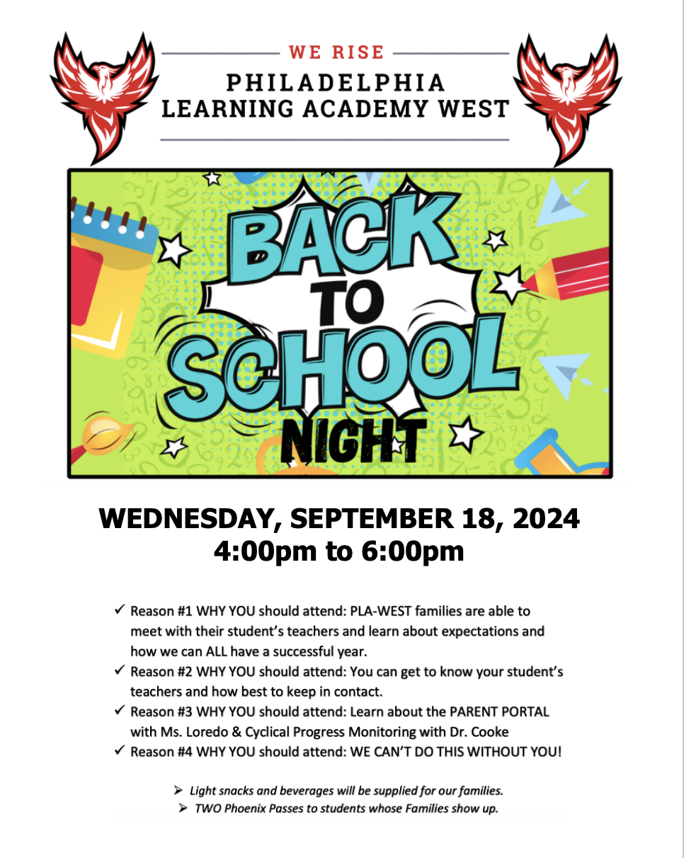 - Philadelphia Learning Academy West